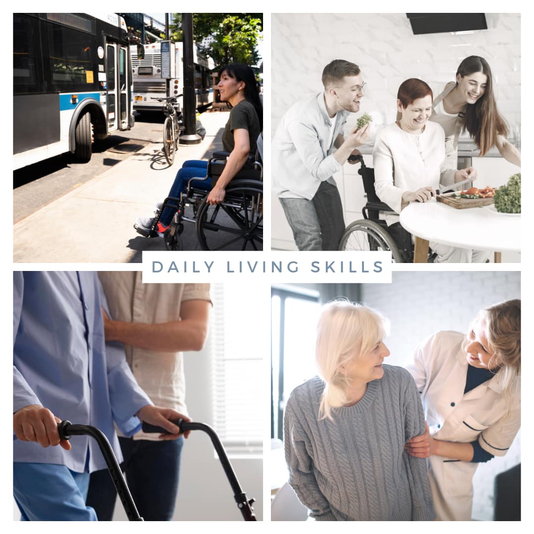 Daily living life skills/Development-Life Skills - Sunlight Disability Care